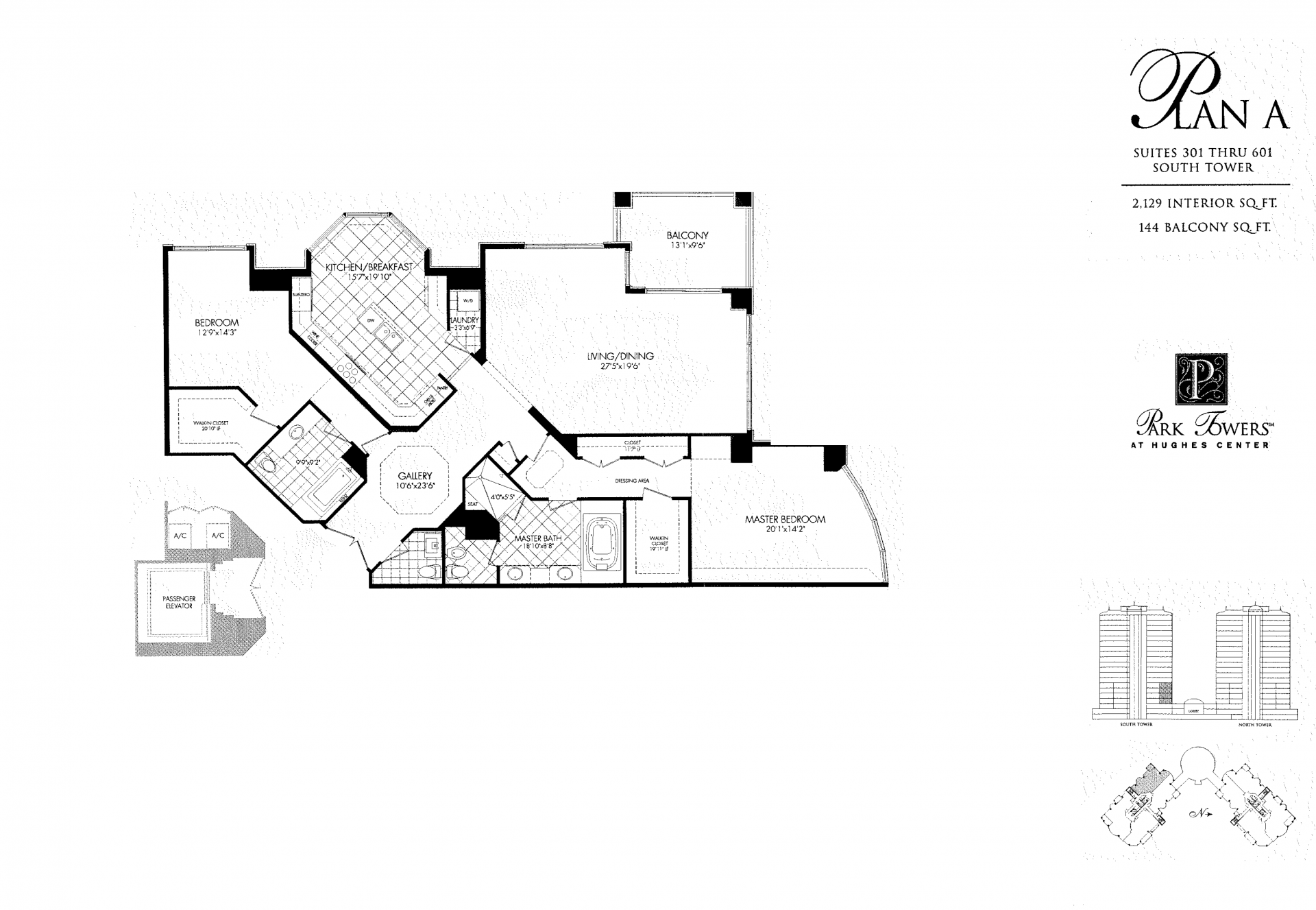 1 Hughes Center Drive #502, Las Vegas, NV 89169 at Park Towers