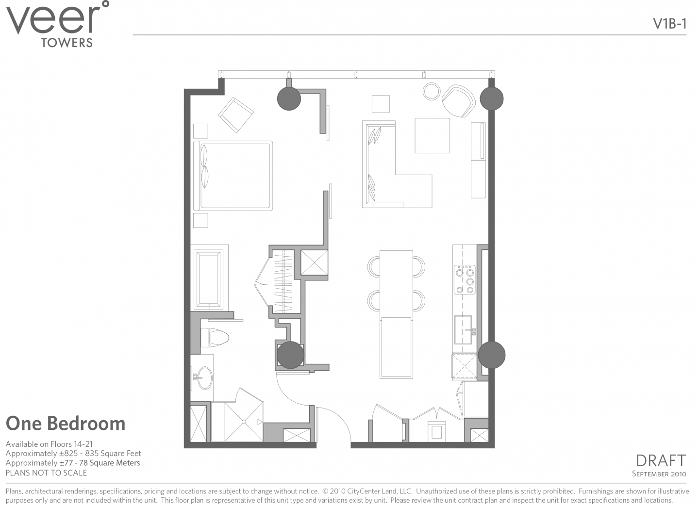 3722 Las Vegas Boulevard #1911, Las Vegas, NV 89158 at Veer Citycenter