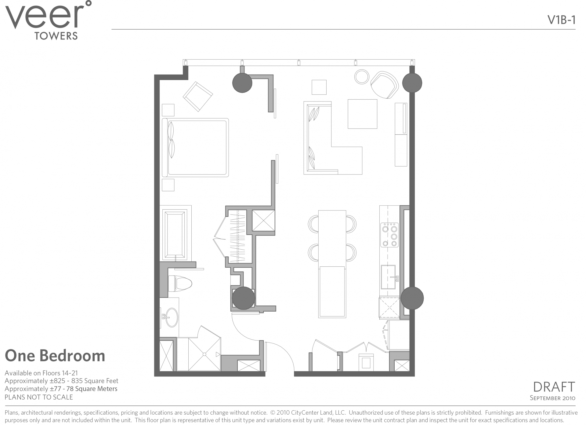 3722 Las Vegas Boulevard #1911, Las Vegas, NV 89158 at Veer Citycenter