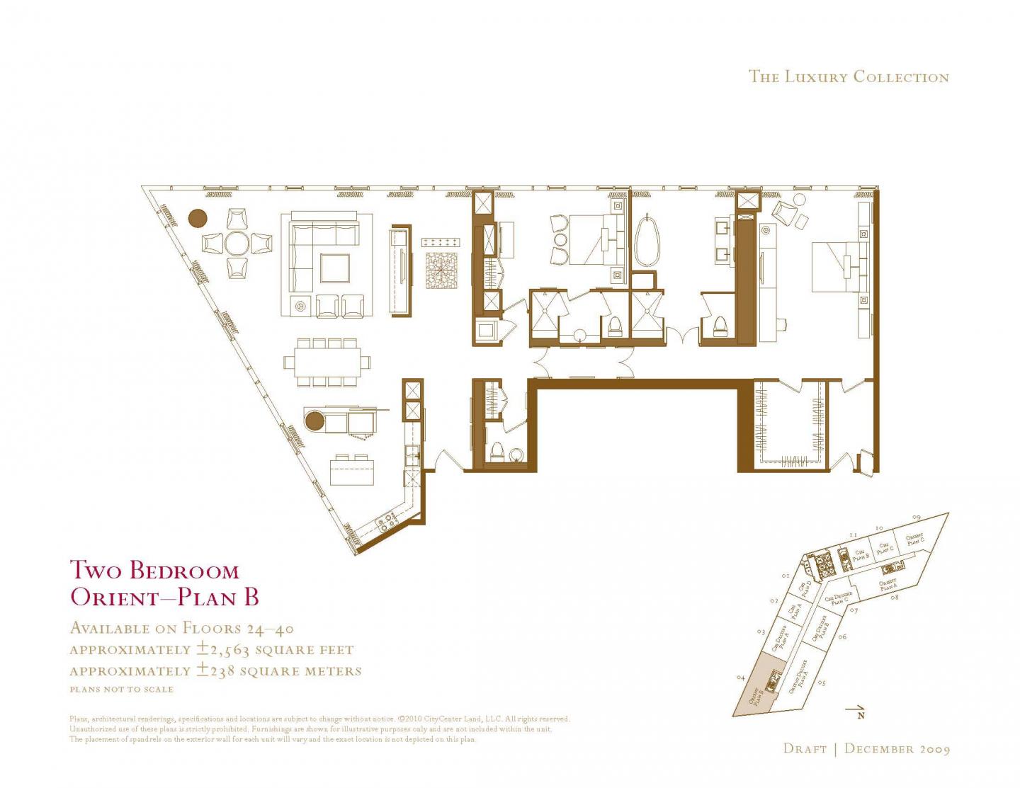 3750 Las Vegas Boulevard #3604, Las Vegas, NV 89158 at Waldorf Astoria