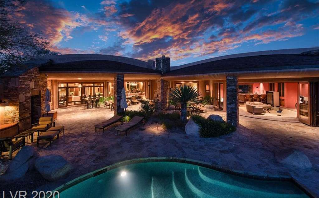 55 Promontory Ridge Drive, Las Vegas, NV 89135 in The Ridges in Summerlin