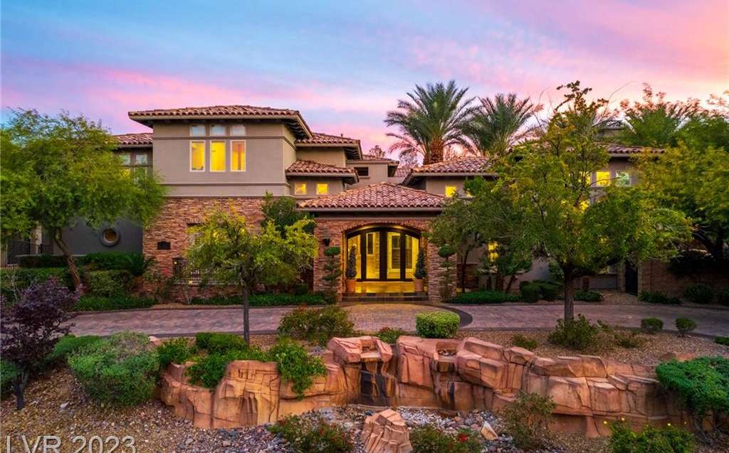 5 Wood Creek Court, Las Vegas, NV 89141 in Southern Highlands in Las Vegas