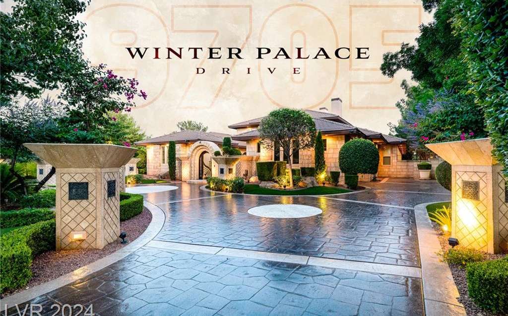 9705 Winter Palace Drive, Las Vegas, NV 89145 in Queensridge in Las Vegas