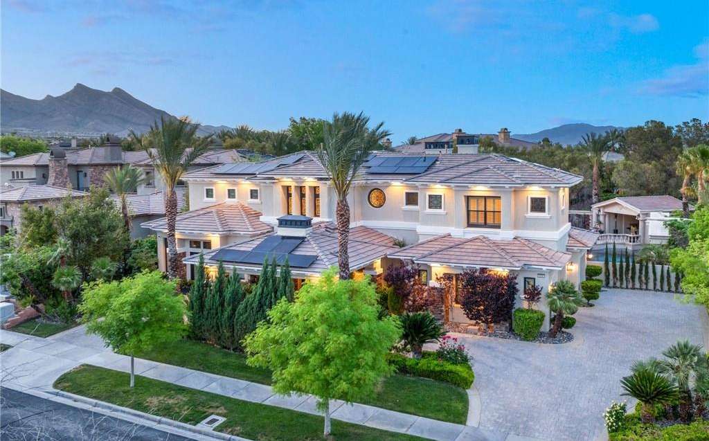 10308 Rocky Mesa Court, Las Vegas, NV 89144 in Bellacere in The Canyons