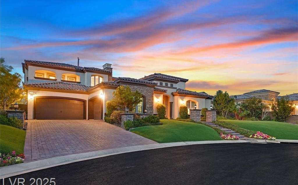 10 Olympia Outlook Drive, Las Vegas, NV 89141 in Southern Highlands in ...